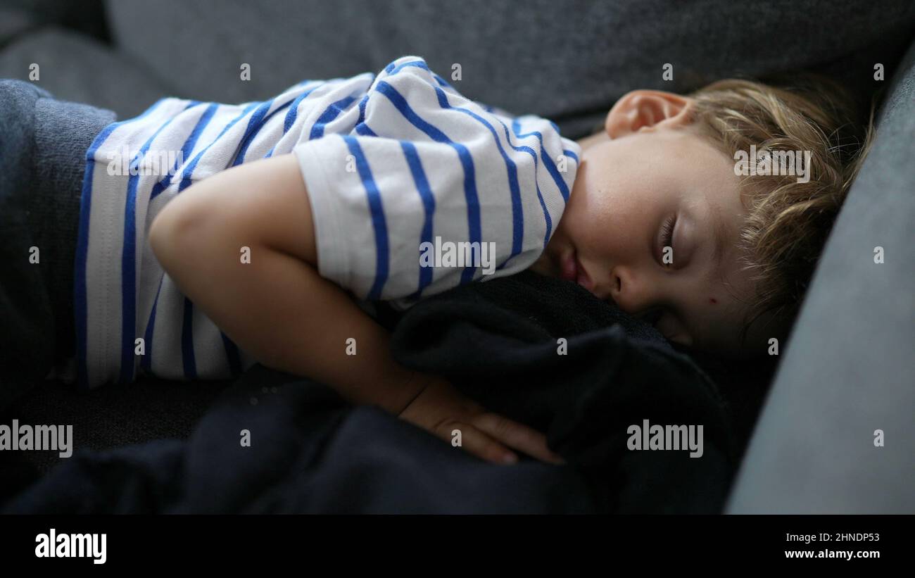 Little boy asleep child napping close-up face toddler boy resting Stock ...
