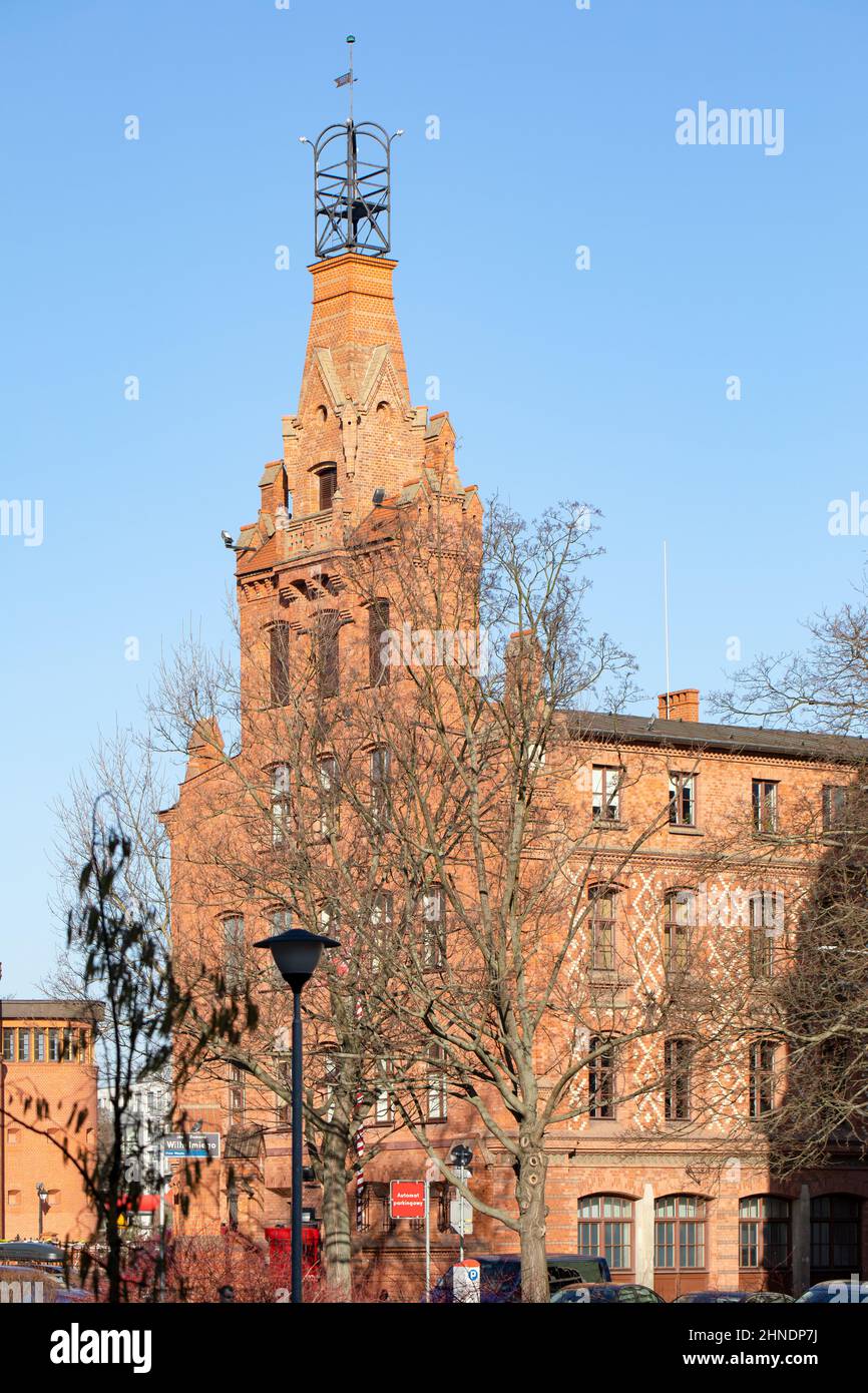Poznań, Poland - Fire station buildings in the old town, at the ...