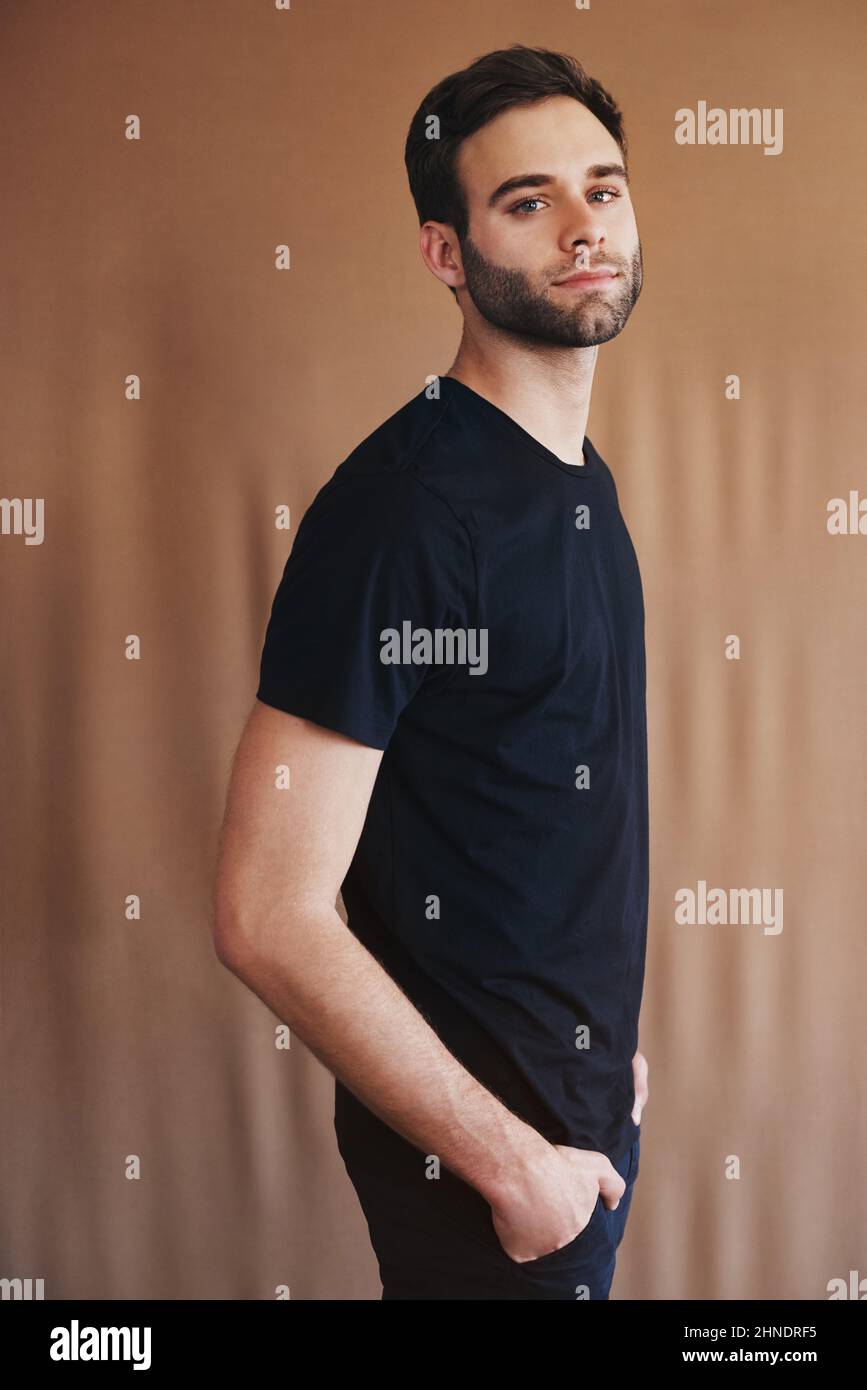 Attitude pose men hi-res stock photography and images - Alamy