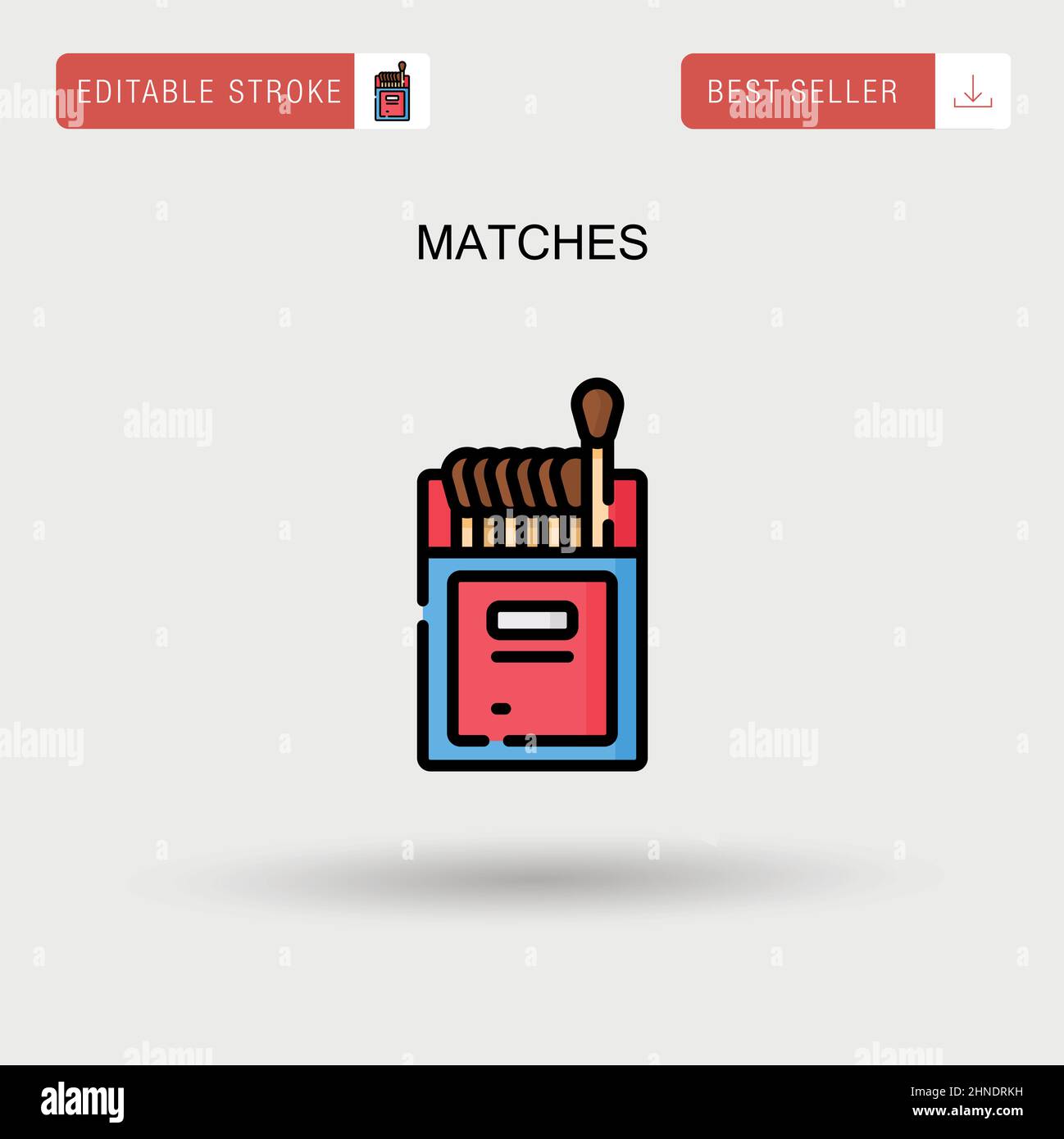 Matchbox set Stock Vector Images - Alamy