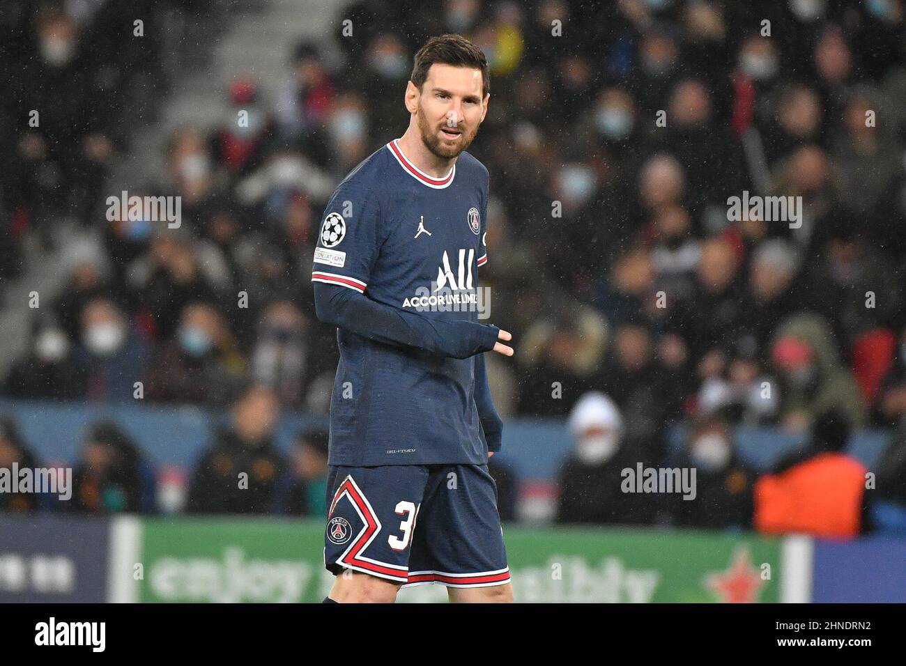 Paris, France, February 15, 2022, Lionel Messi - Champions League - PSG ...