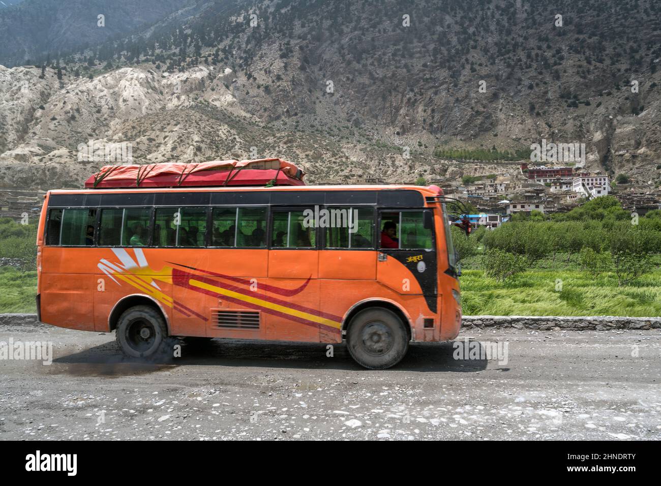 Nepal bus transport hi-res stock photography and images - Alamy
