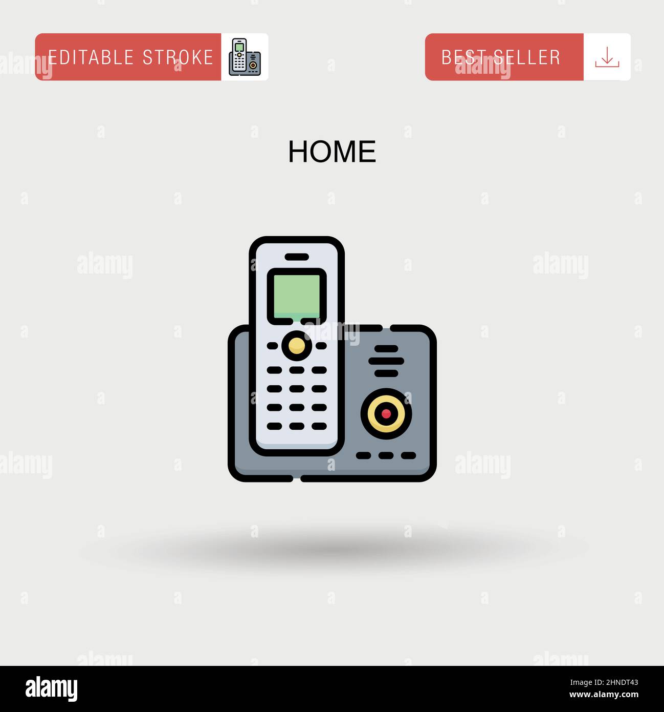 Home Simple vector icon Stock Vector Image & Art - Alamy