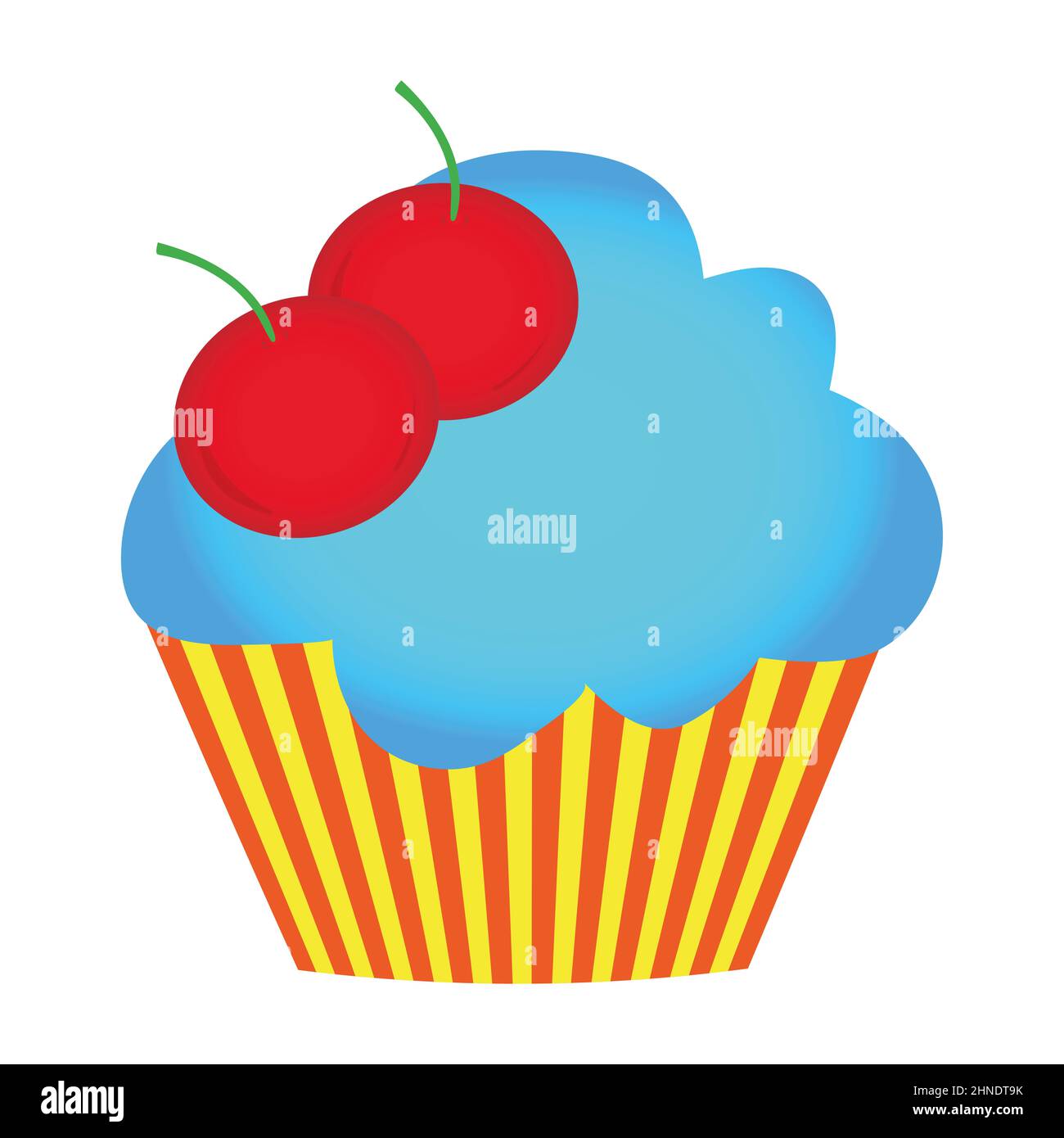 Cupcake clip art hi-res stock photography and images - Alamy
