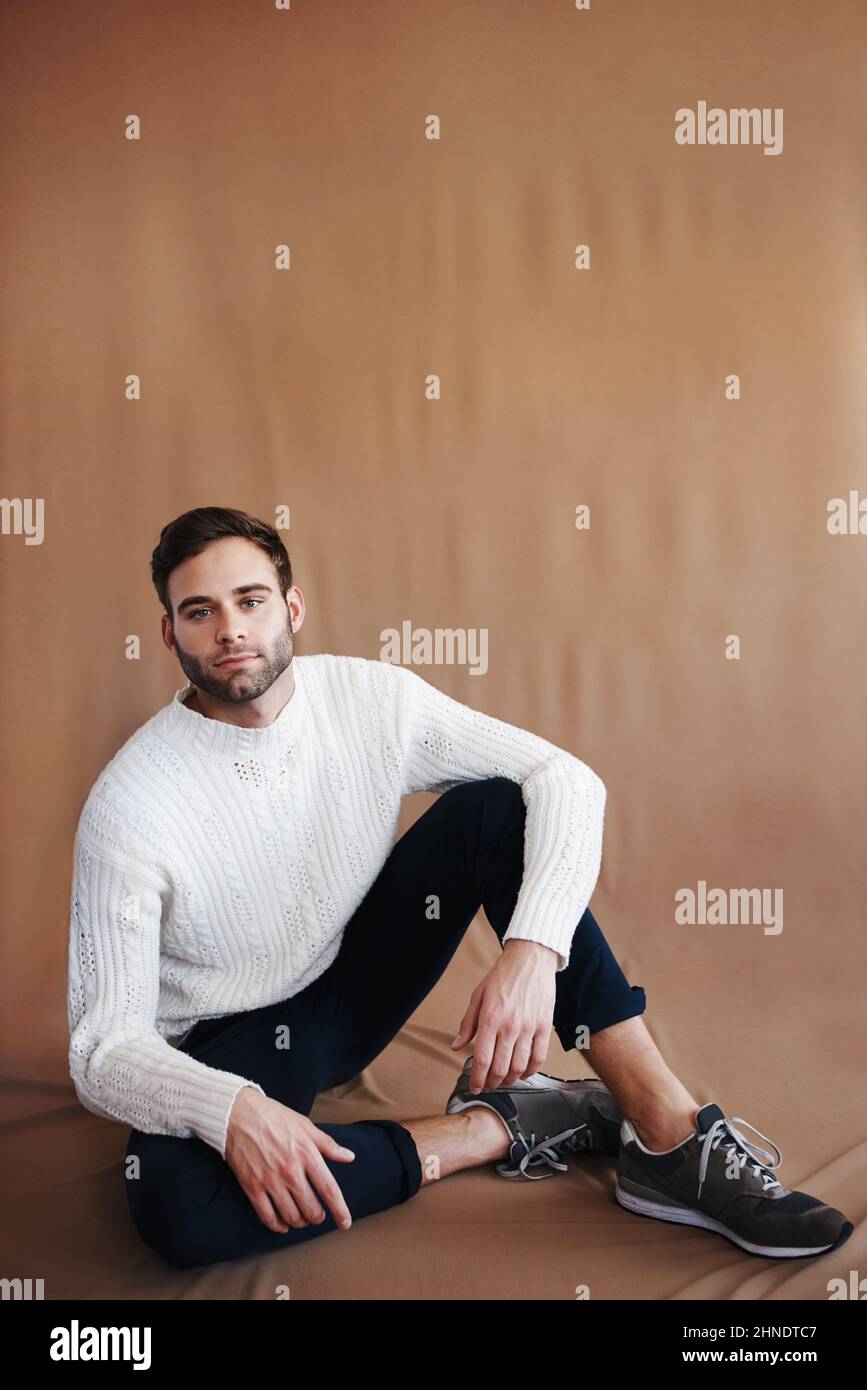 Flawlessly pulling off the casual look Stock Photo - Alamy