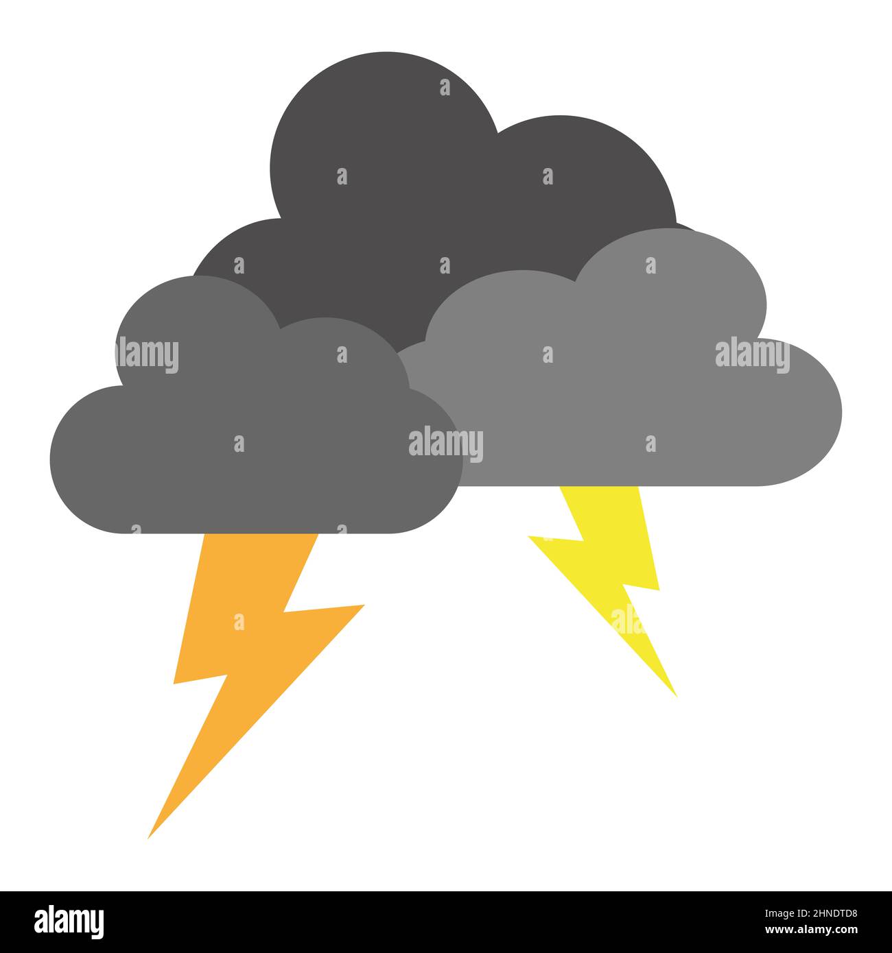 Storm cloud clip art hi-res stock photography and images - Alamy