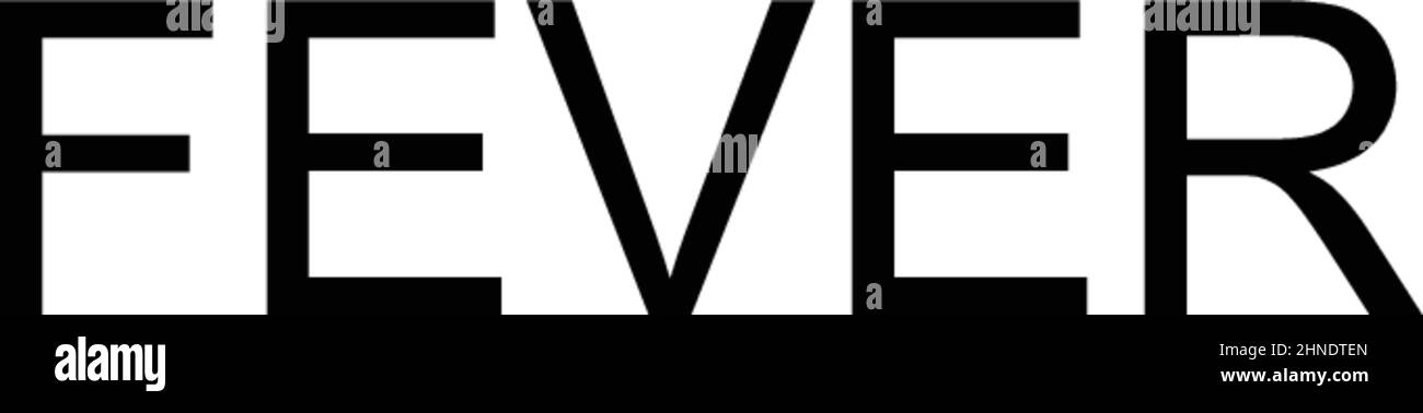 Fever Simple vector icon. Illustration symbol design template for web ...