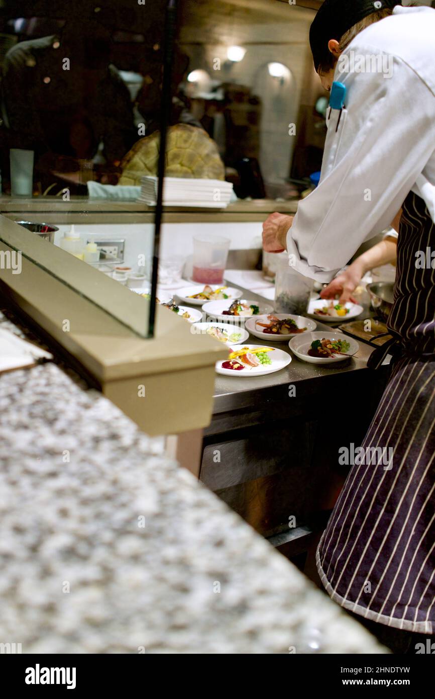 Kitchen prep station hi-res stock photography and images - Alamy