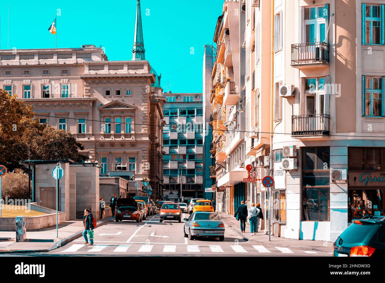 Belgrade novi dvor hi-res stock photography and images - Alamy