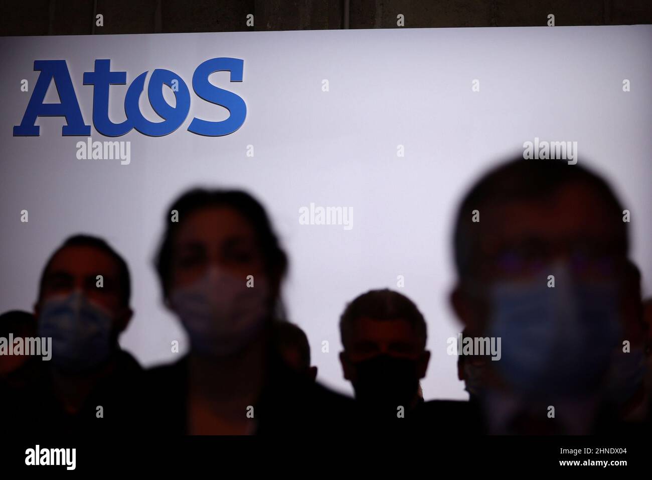 Atos logo hi-res stock photography and images - Alamy