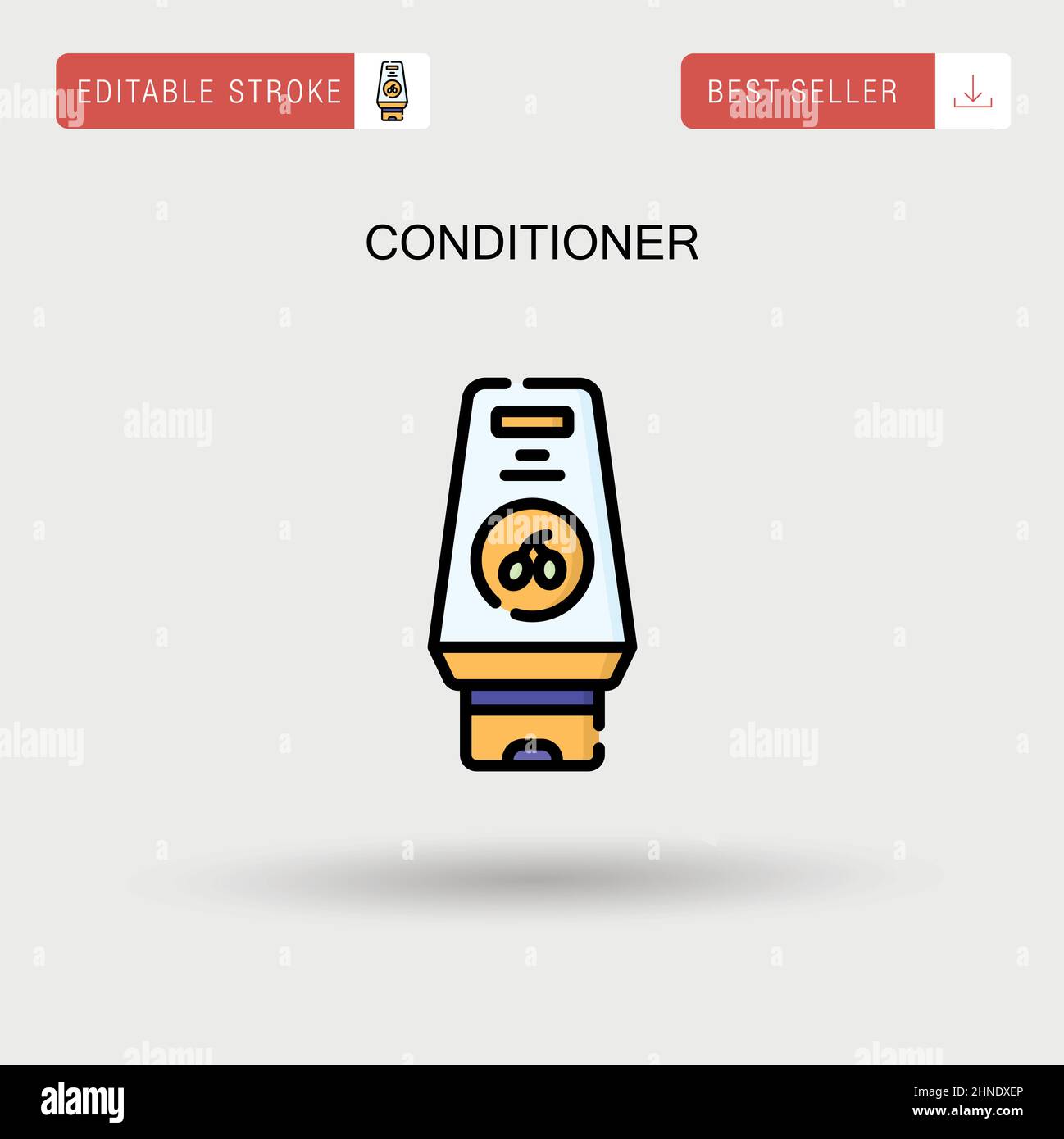 Conditioner remote control icon Stock Vector Images - Alamy