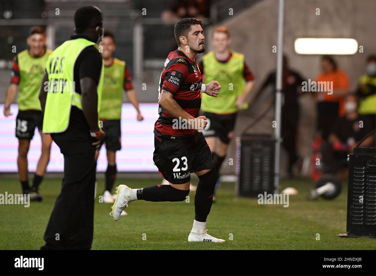 16th February 2022 : CommBank Stadium, Sydney, Australia; A-League ...