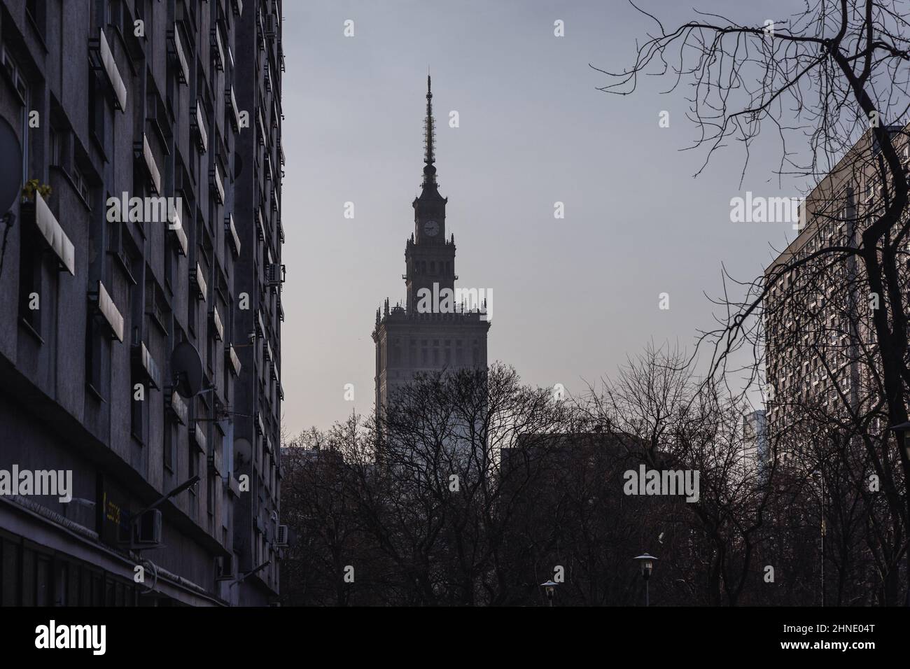 Warsaw famous landmarks hi-res stock photography and images - Alamy