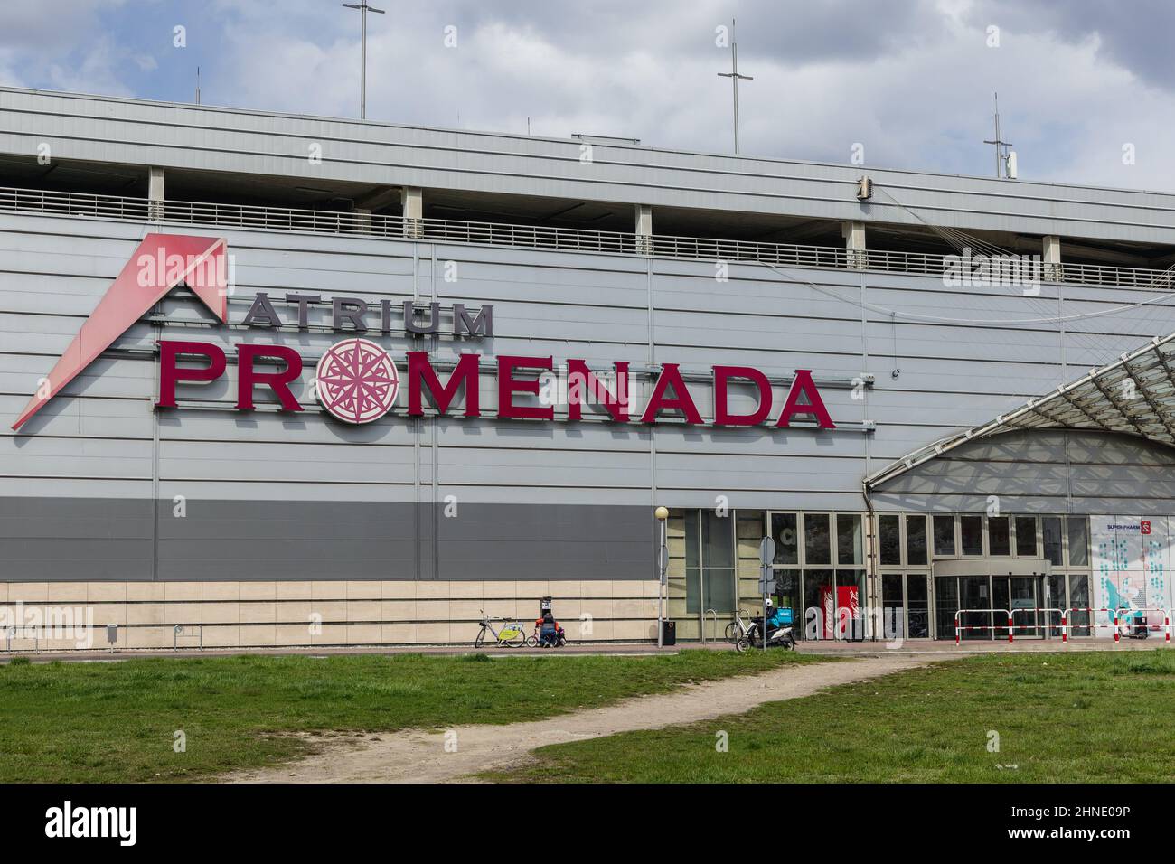 Atrium Promenada shopping center located at Ostrobramska Street in ...