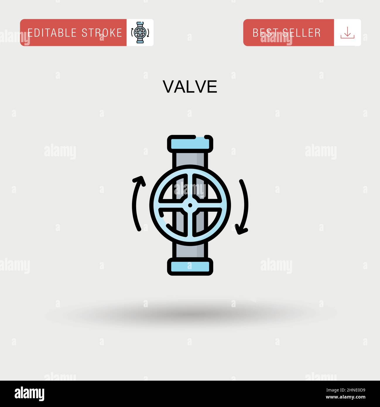 Pressure control valve Stock Vector Images - Alamy