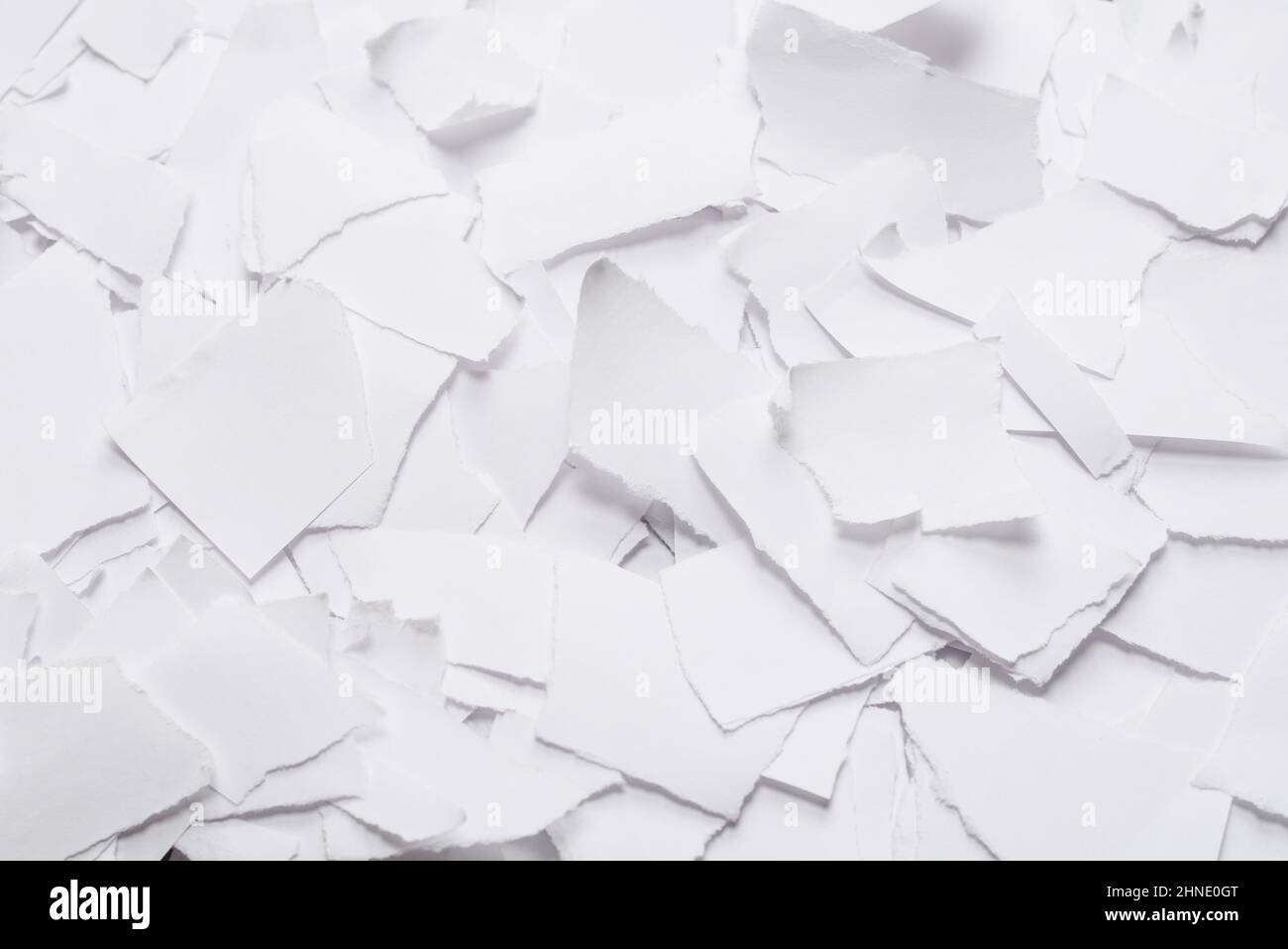 Empty white paper pieces as a background. Space for text or design ...