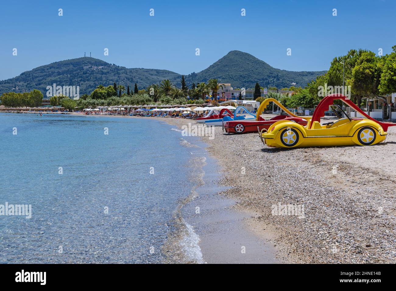 Moraitika beach corfu ionian islands hi-res stock photography and ...