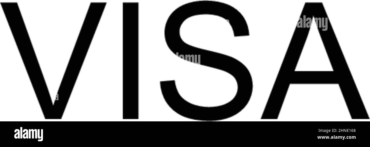 Entry visa form Stock Vector Images - Alamy