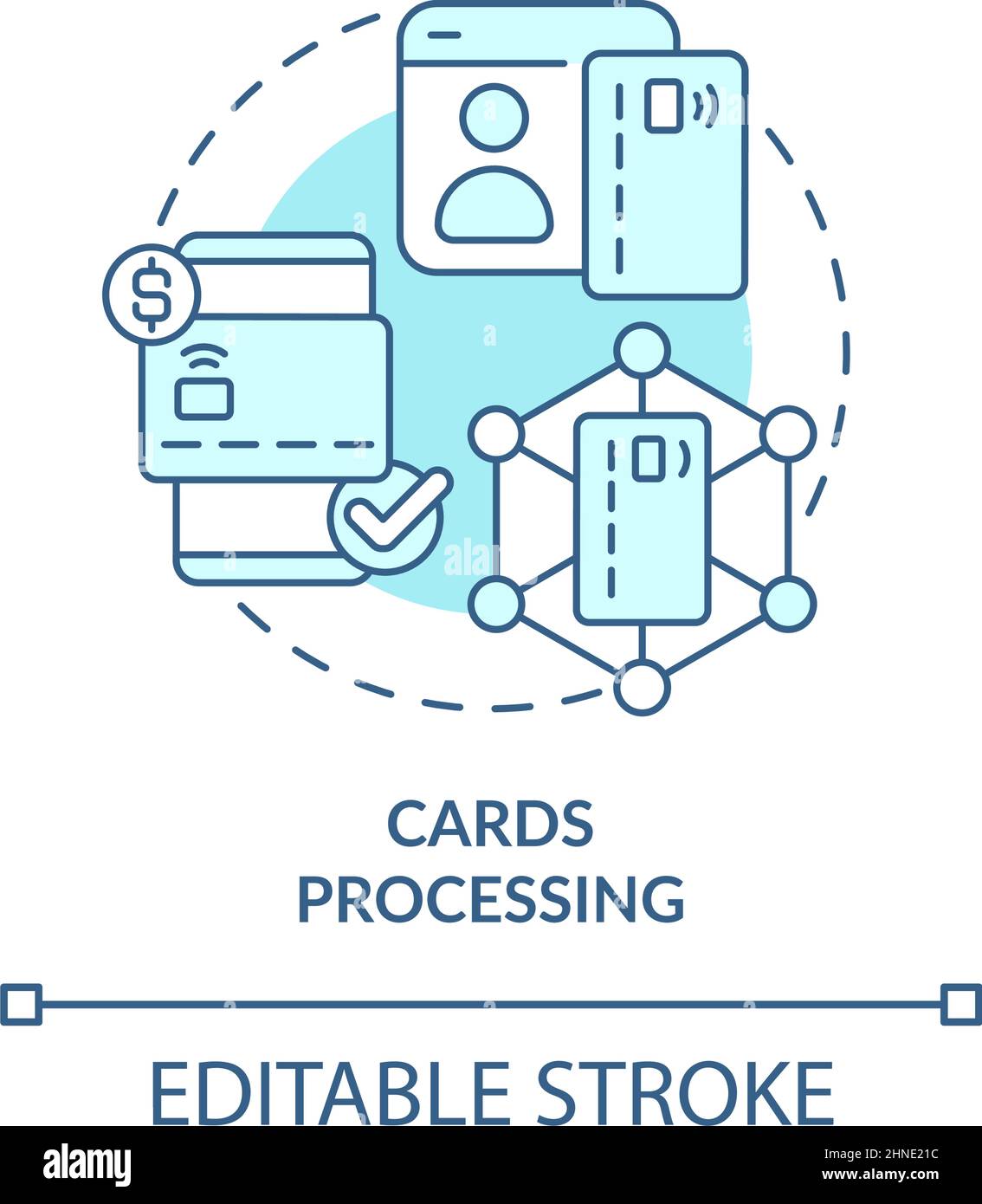 Credit debit cards payment processing hi-res stock photography and ...