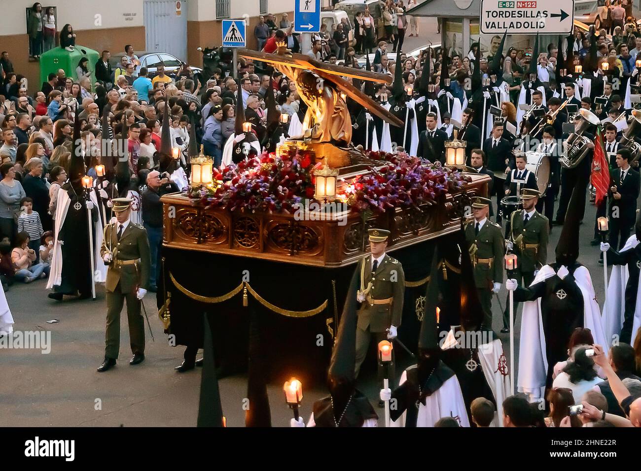 Jesus in his third fall hi-res stock photography and images - Alamy