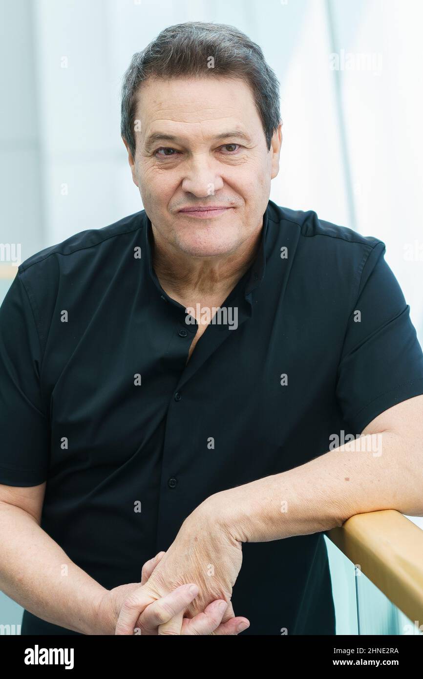 Actor Pedro Mari Sanchez poses during a portrait session at the Canal ...