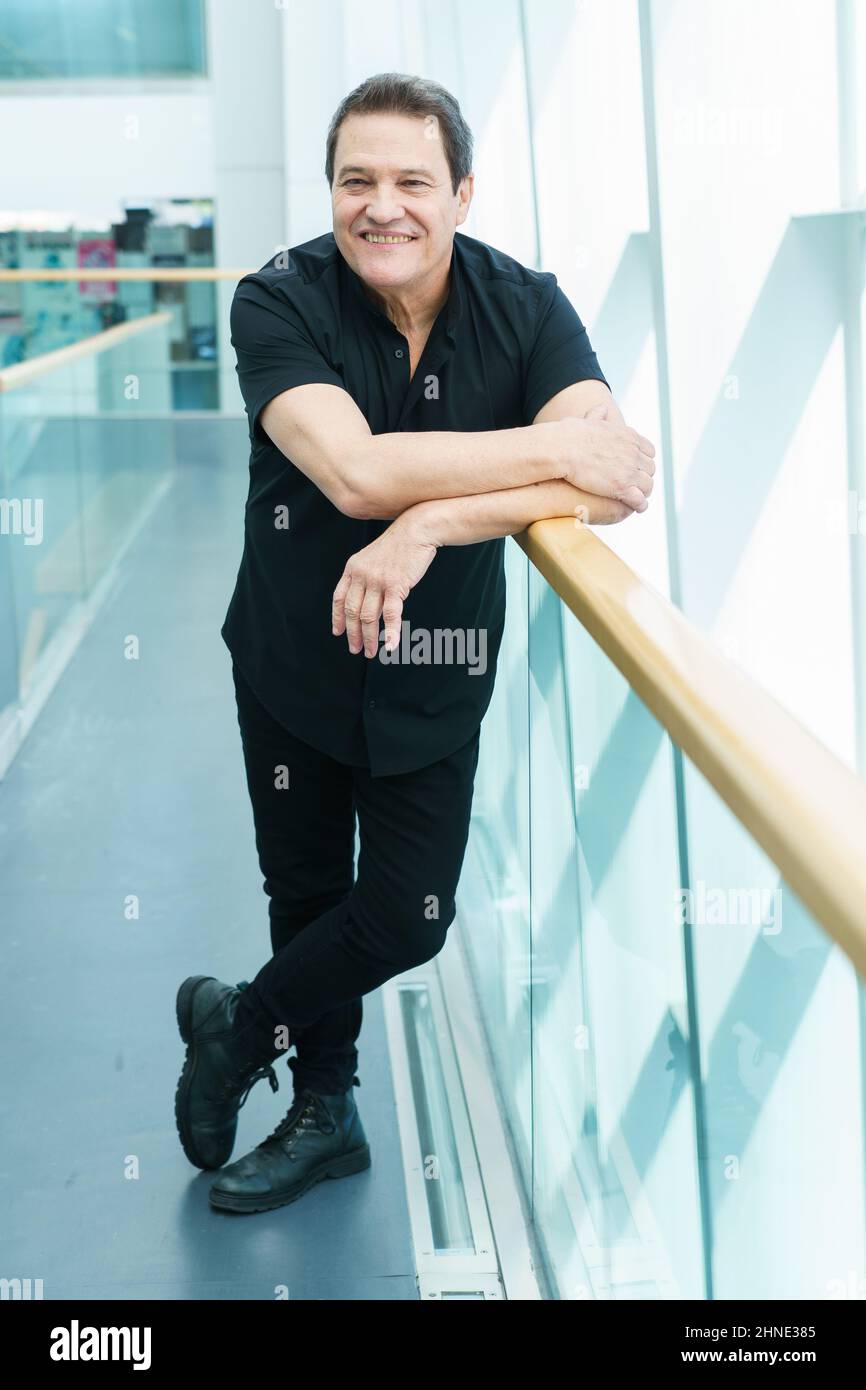 Actor Pedro Mari Sanchez poses during a portrait session at the Canal ...