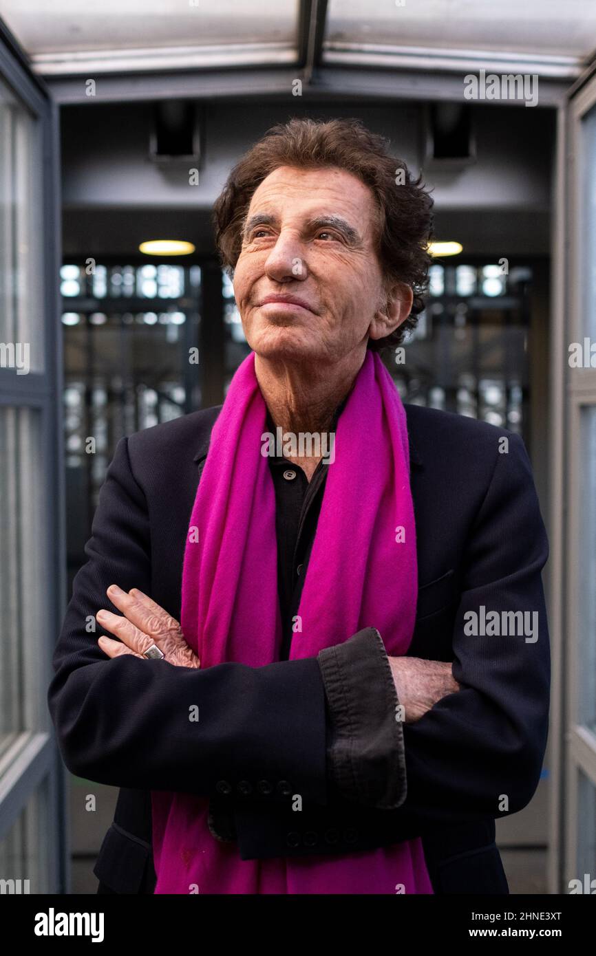 France, Paris, 2022-02-15. Portrait of Jack Lang, former Minister of ...