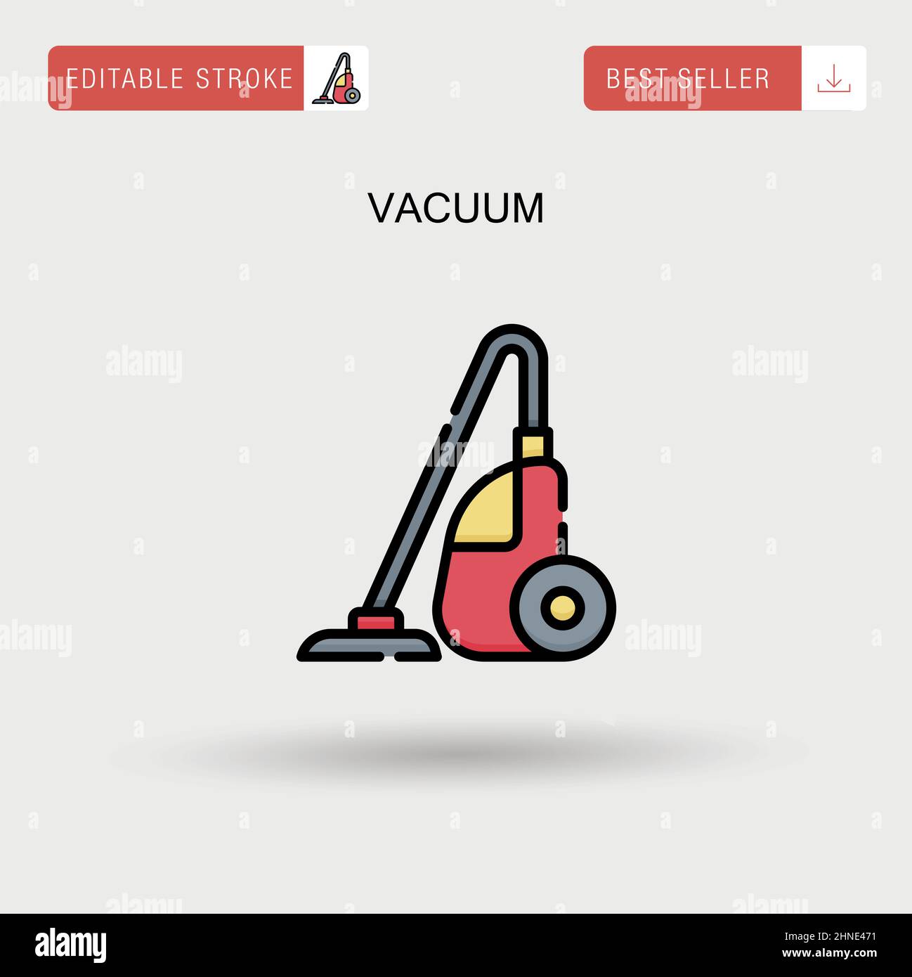 Vacuum Simple vector icon Stock Vector Image & Art - Alamy