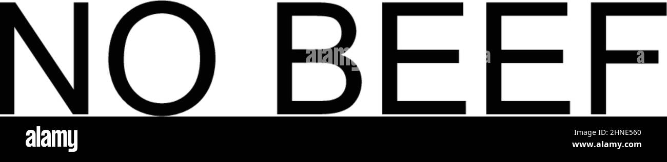 No meat sign hi-res stock photography and images - Alamy