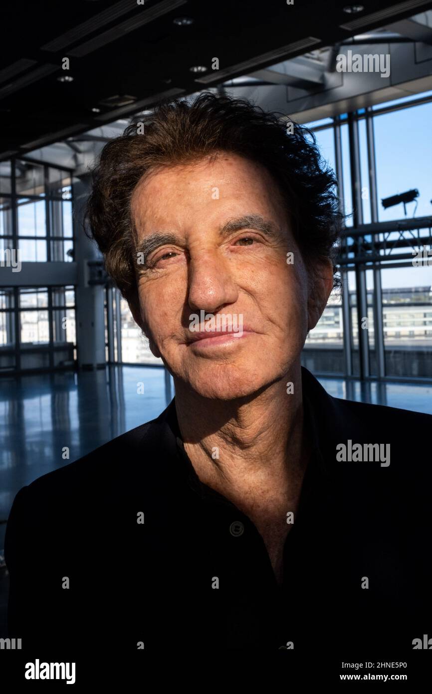 France, Paris, 2022-02-15. Portrait of Jack Lang, former Minister of ...