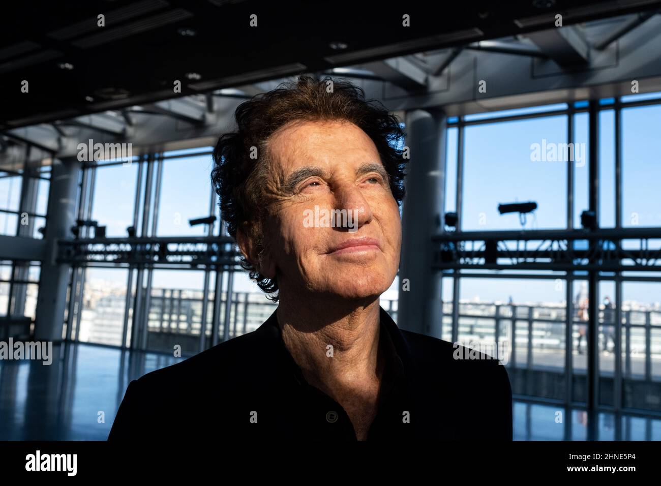 France, Paris, 2022-02-15. Portrait of Jack Lang, former Minister of ...