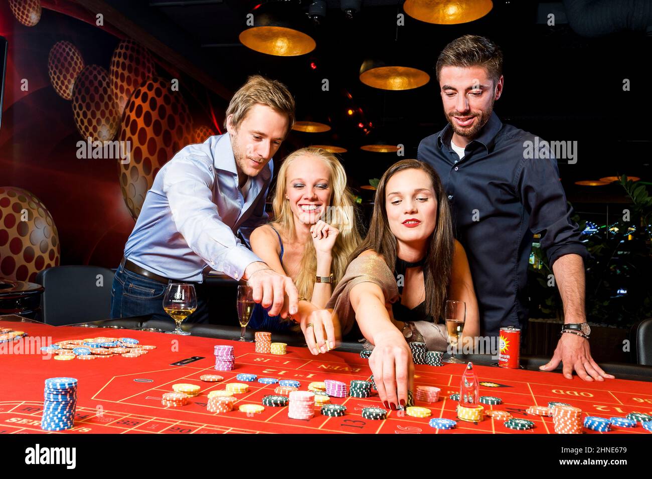 Group people in club hi-res stock photography and images - Alamy