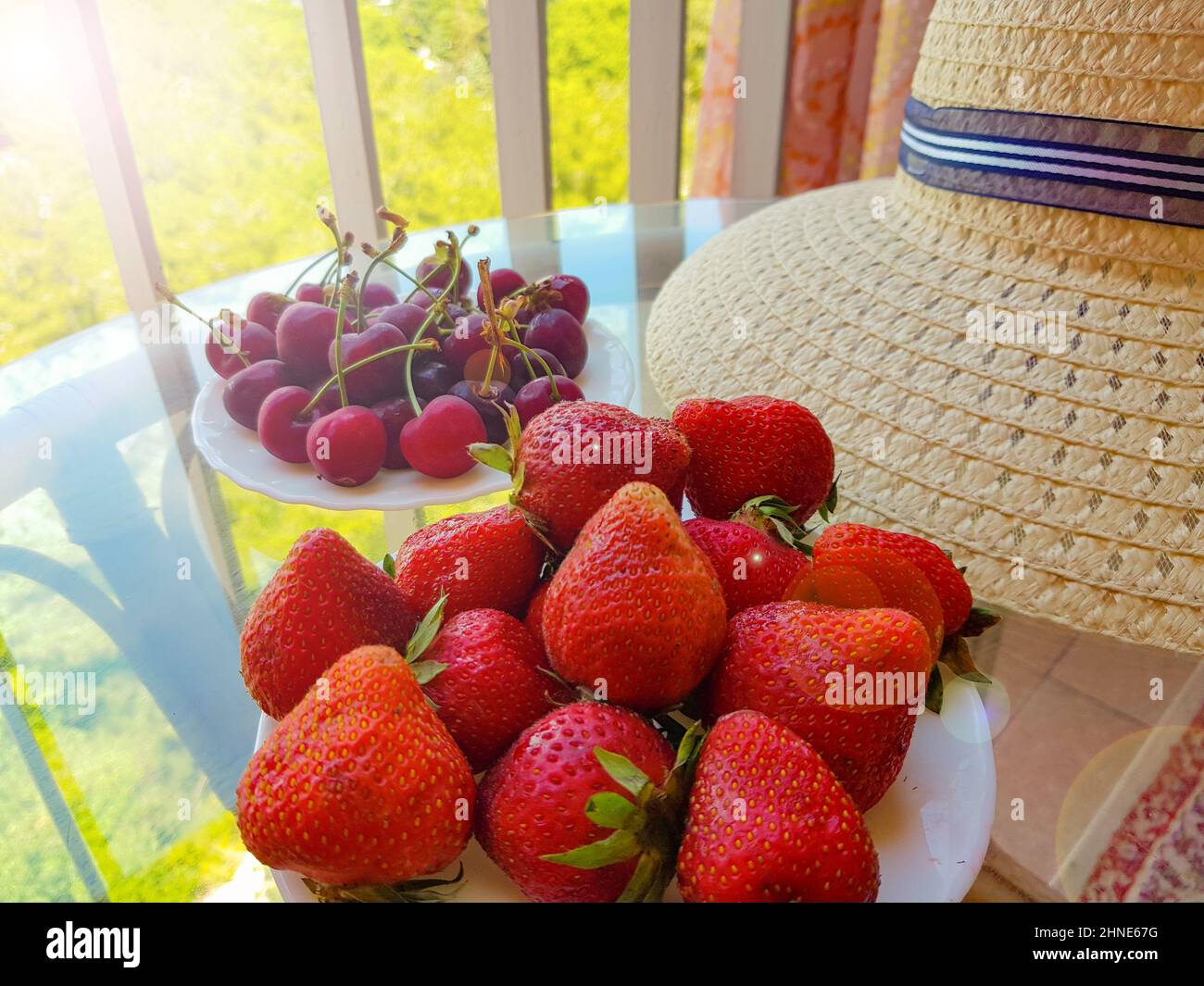 Strawberry summer vacation recreation hi-res stock photography and ...