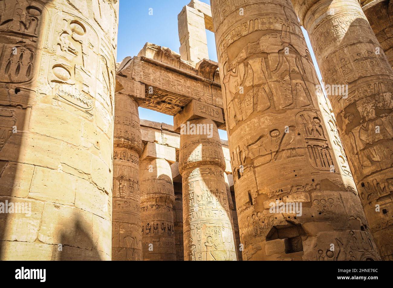 The Karnak Temple Complex, commonly known as Karnak, comprises a vast ...
