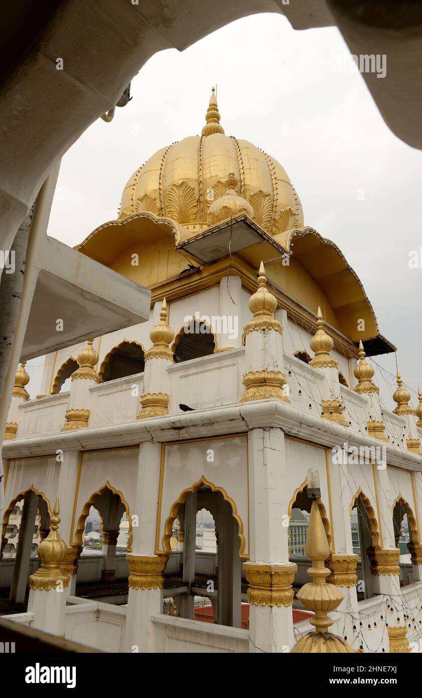 Bangkok, Thailand. 16th Feb, 2022. An exterior view of the golden dome ...