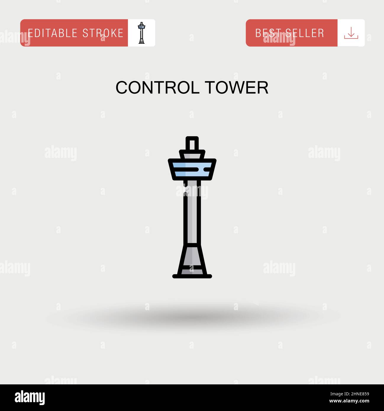 Atc tower Stock Vector Images - Alamy
