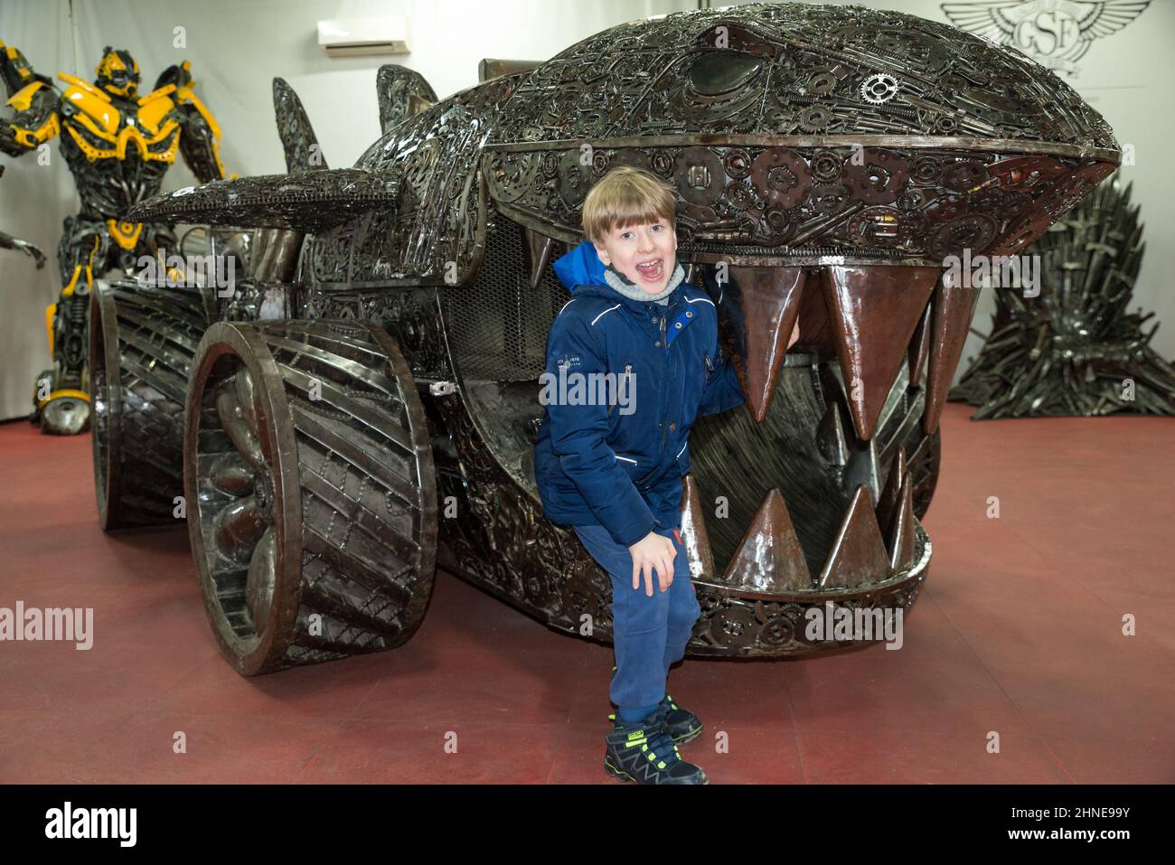 Gallery of Steel Figures Stock Photo - Alamy
