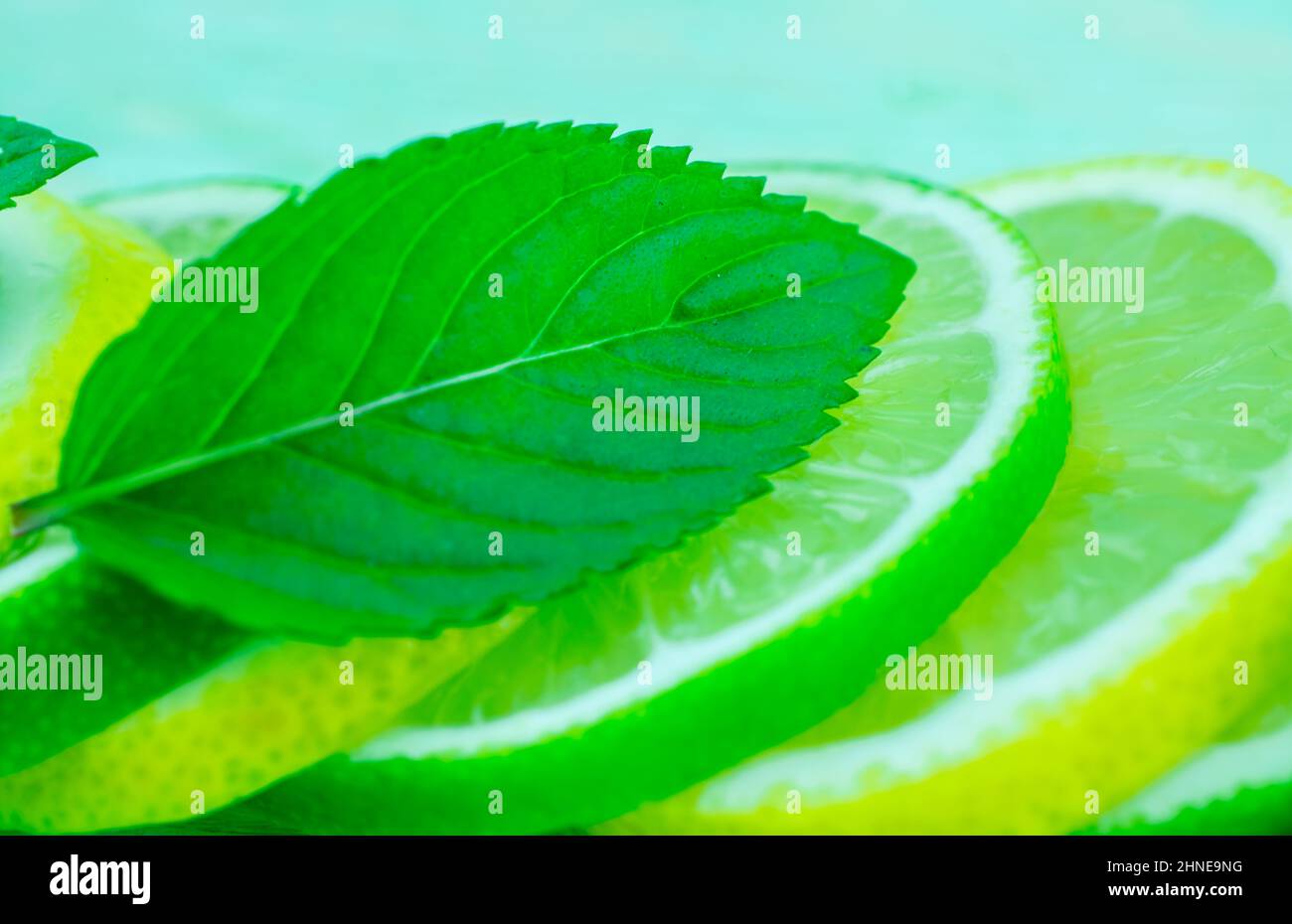 food background with lemons and lime Stock Photo - Alamy