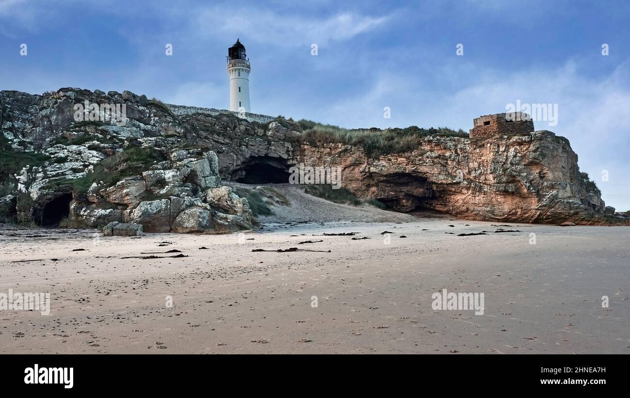 Covesea lighthouse hi-res stock photography and images - Alamy