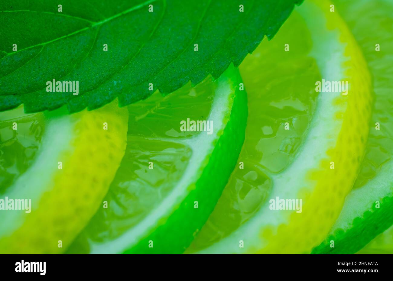 food background with lemons and lime Stock Photo - Alamy