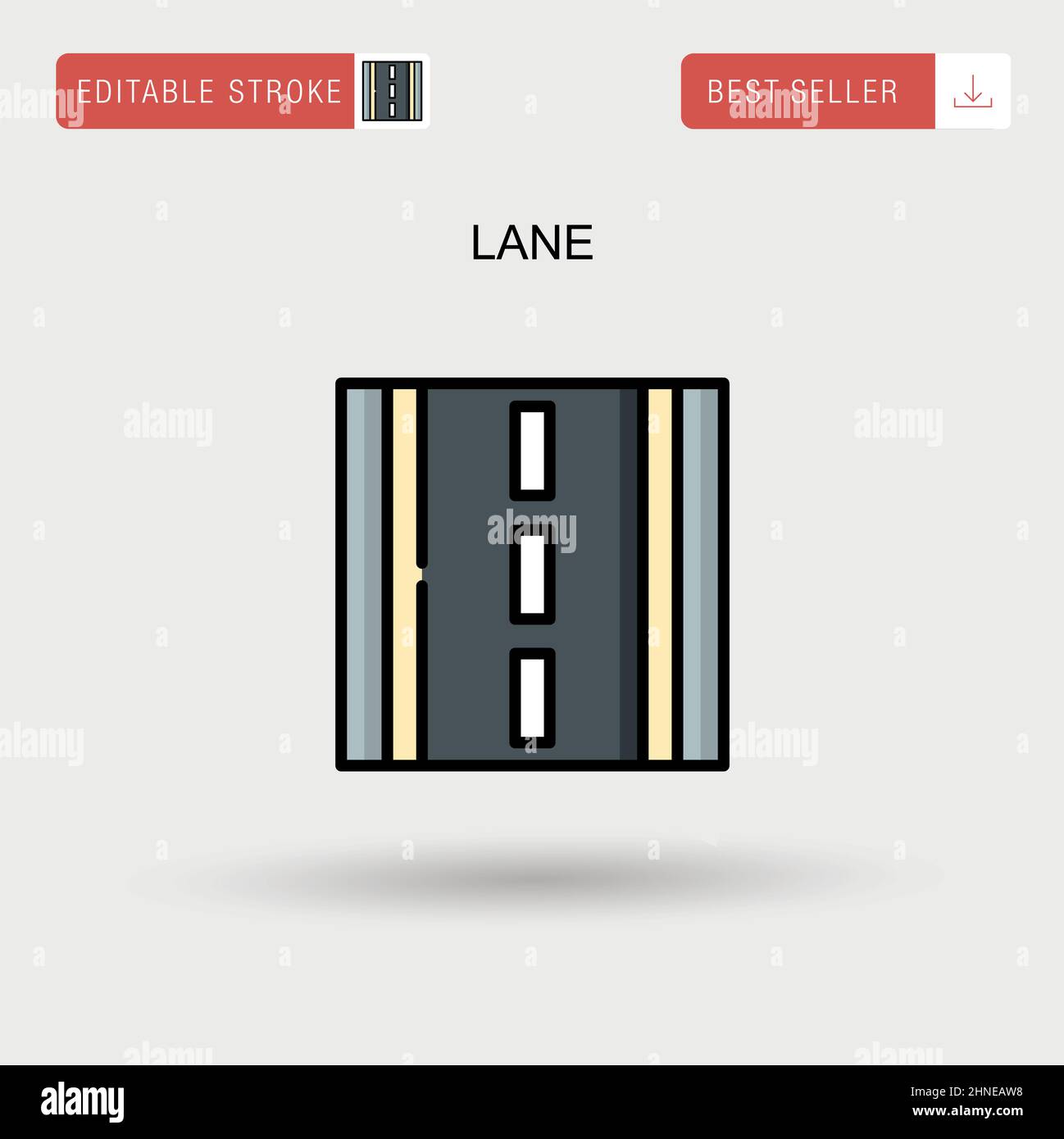 Cycle lane sign Stock Vector Images - Alamy