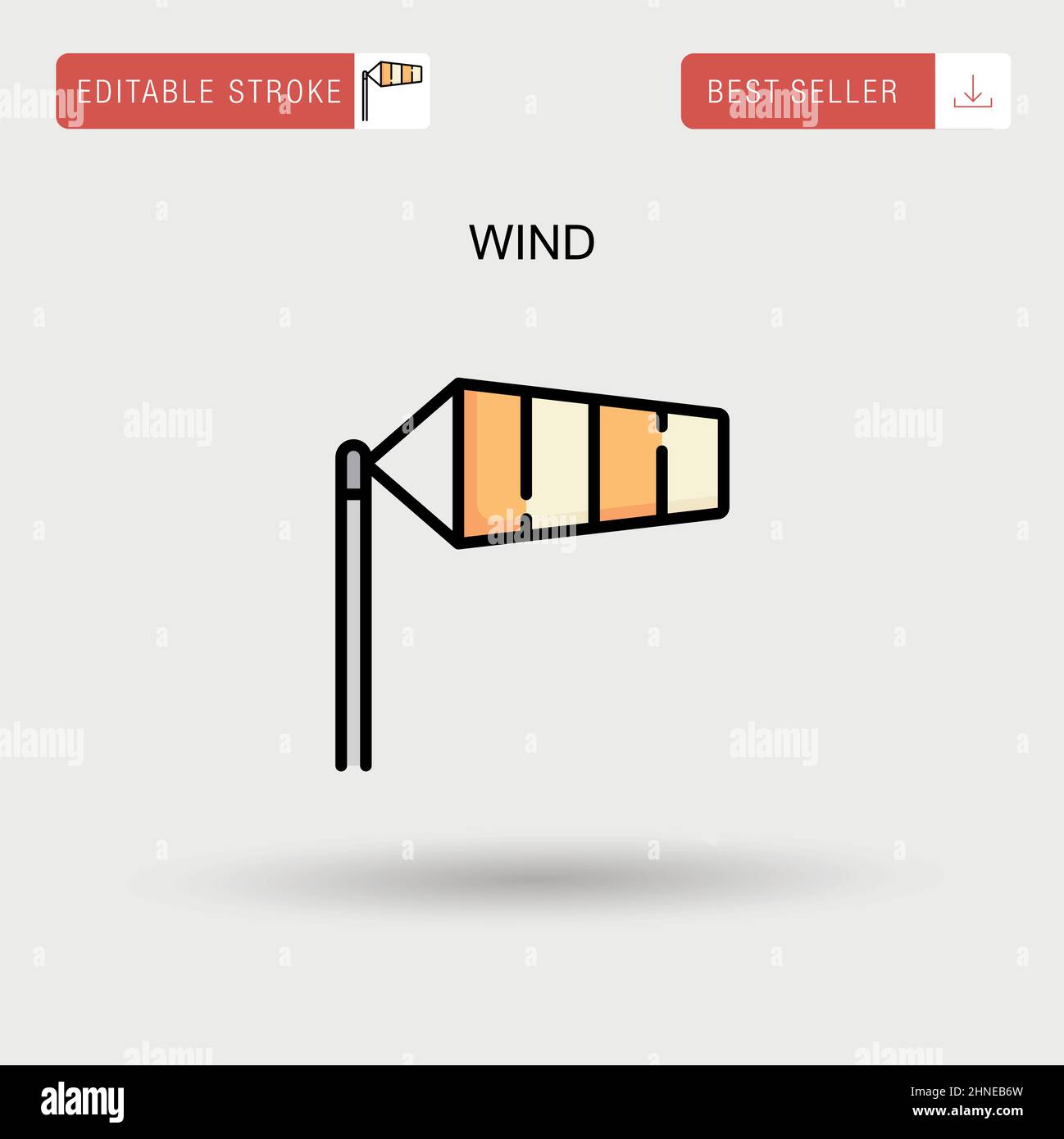 Wind turbines farm motion Stock Vector Images - Alamy