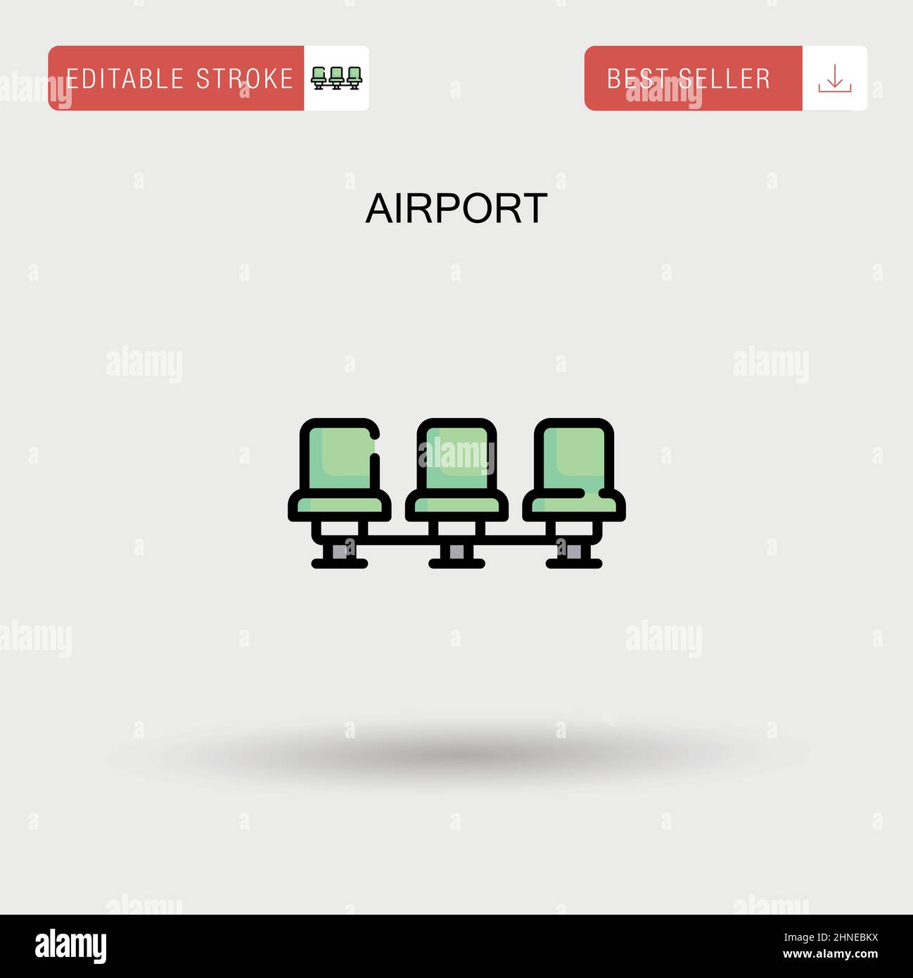 International airport interior people Stock Vector Images - Alamy