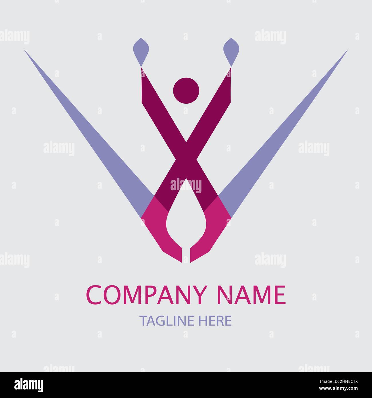 Modern and symbolic vector logo, minimal and creative shape ...