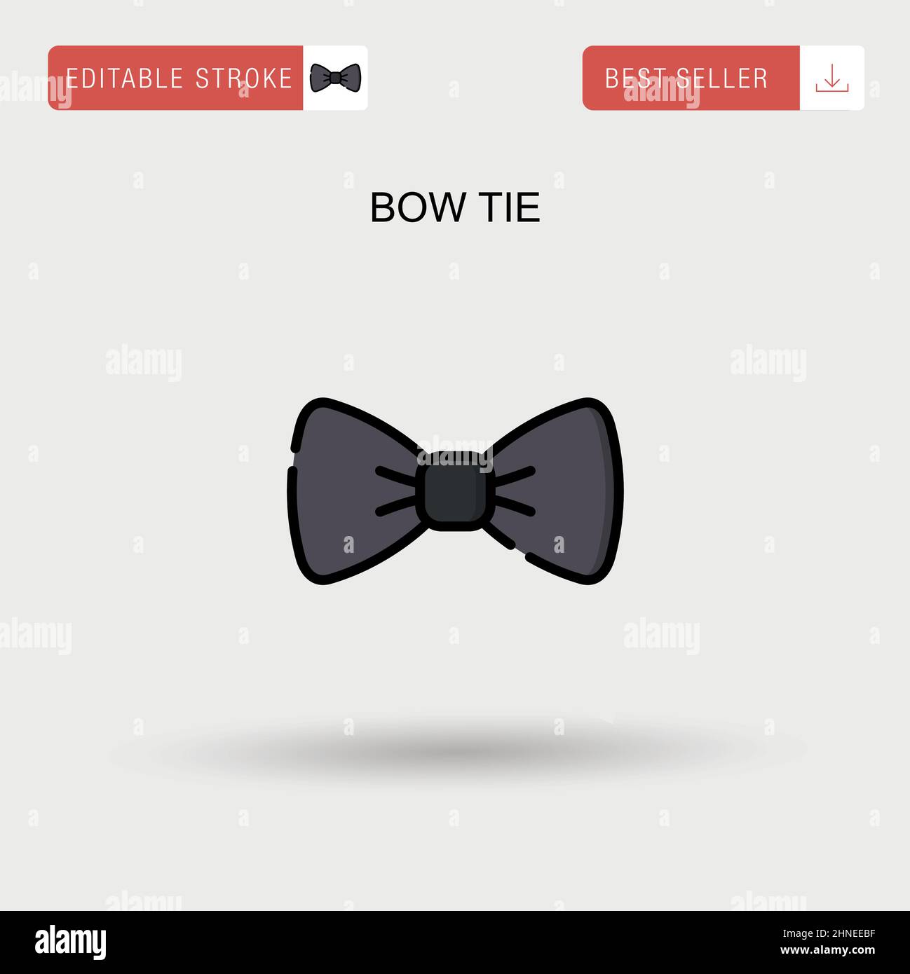 Tie bow Stock Vector Images - Alamy