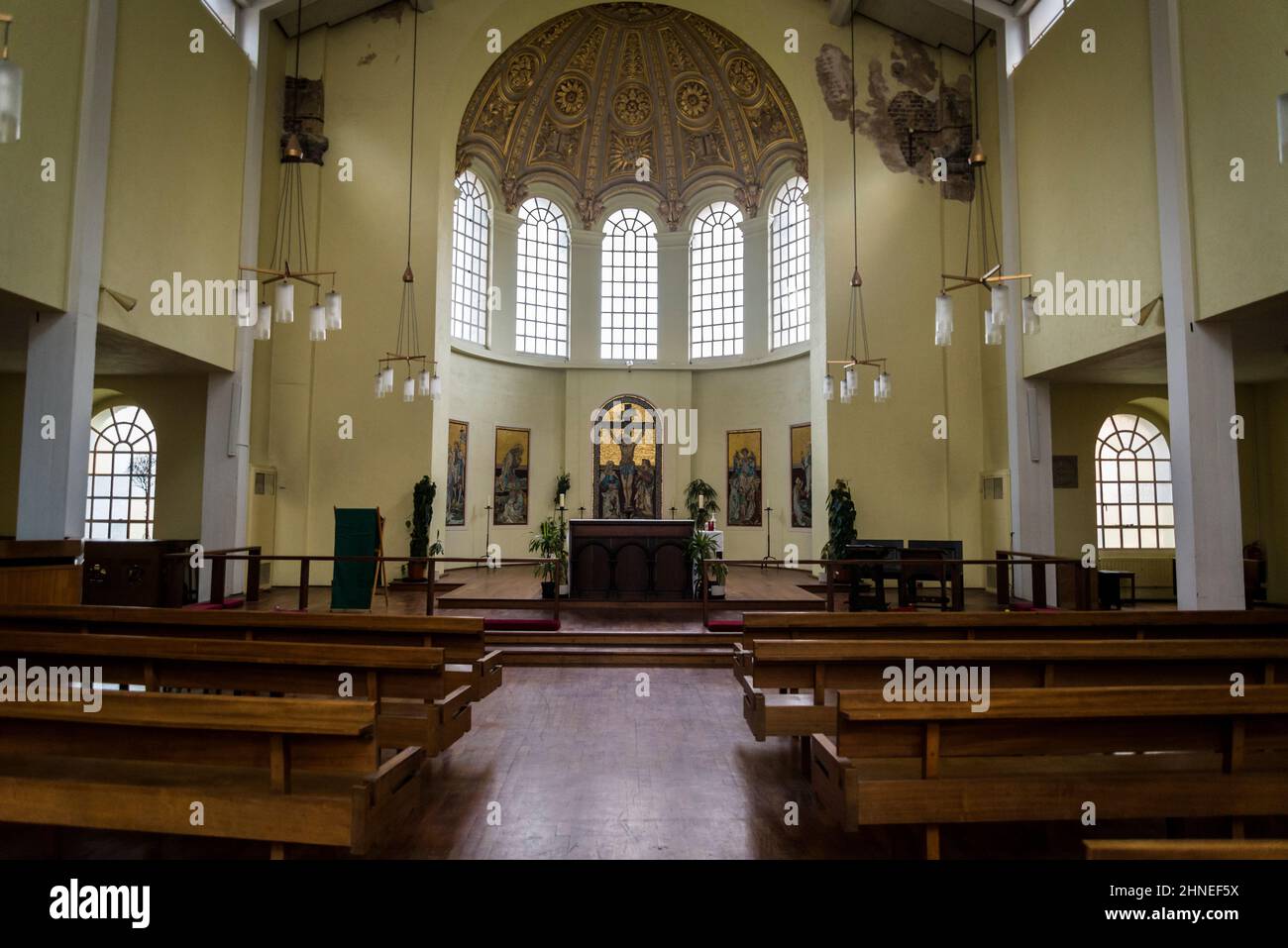 St George-in-the-East Church, an early 18th century Anglican church ...