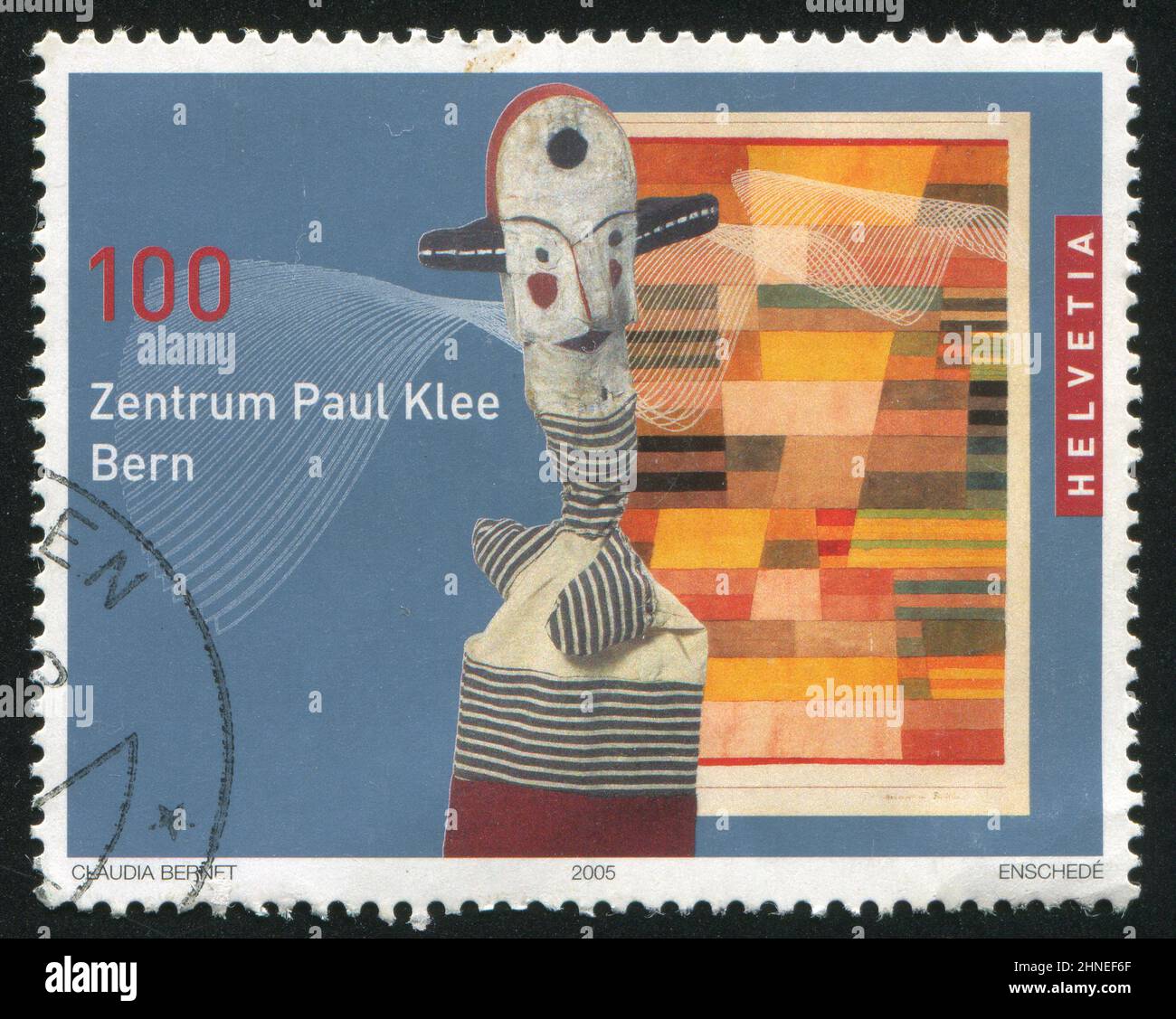SWITZERLAND - CIRCA 2005: stamp printed by Switzerland, shows Opening ...