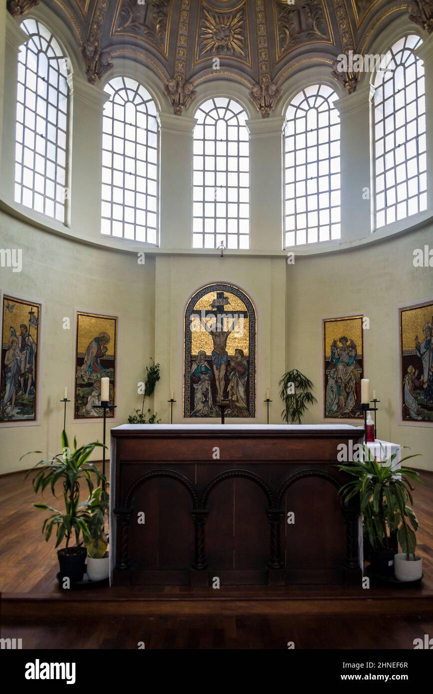 St George-in-the-East Church, an early 18th century Anglican church ...