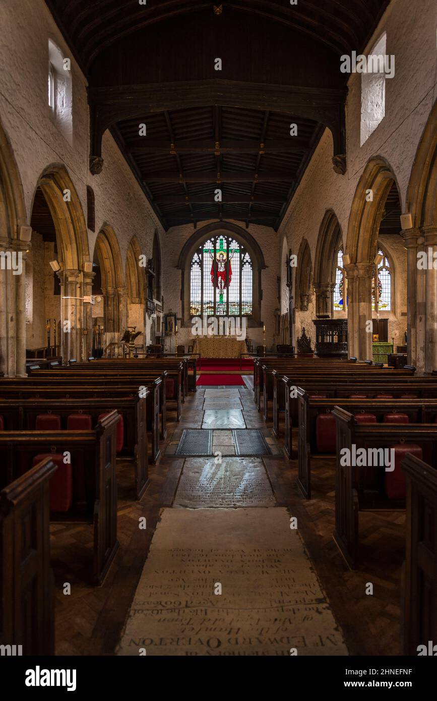 St Dunstan & All Saints Church, an Anglican Church which stands on a ...