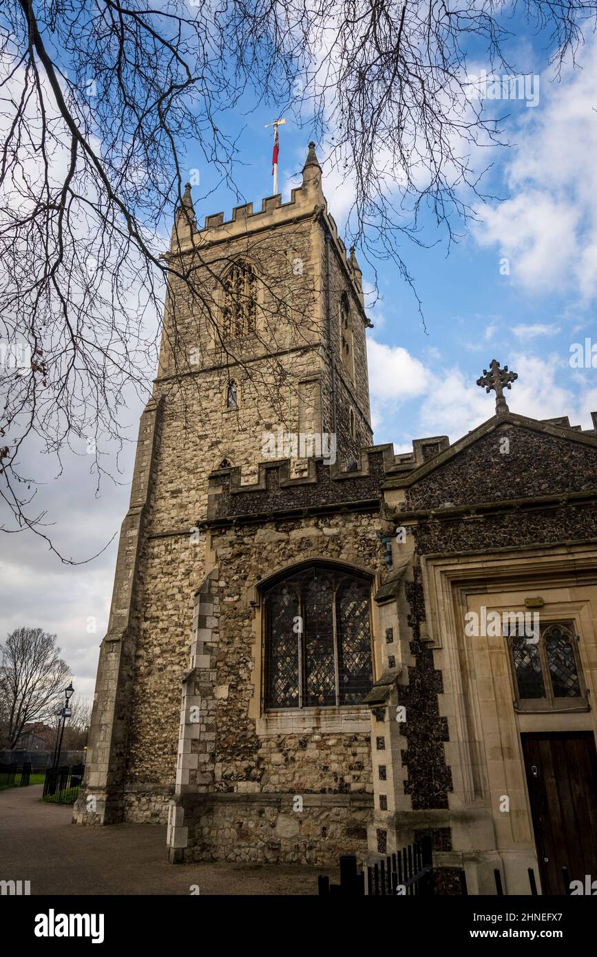 St Dunstan & All Saints Church, an Anglican Church which stands on a ...